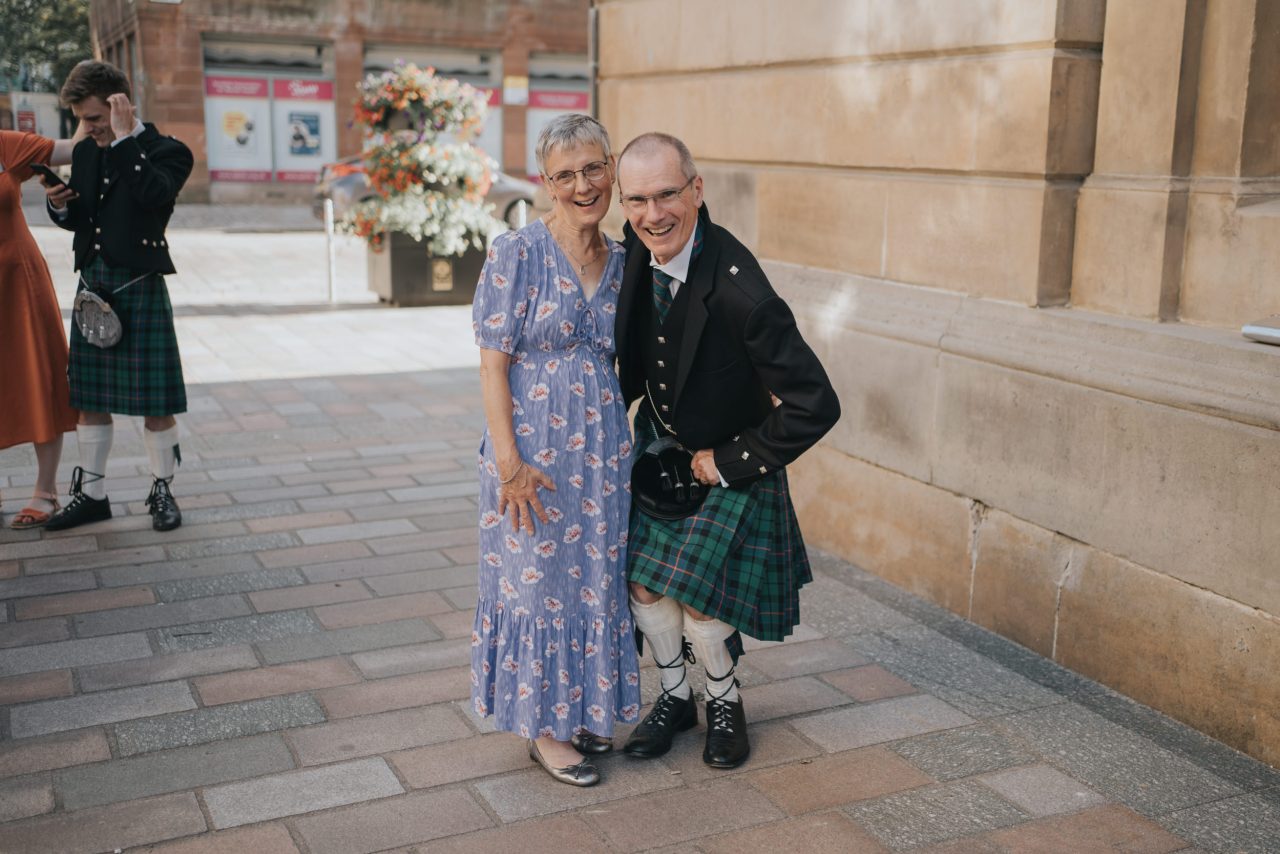 Scottish Filipino Wedding Citation, Glasgow - Good Luck Wolf